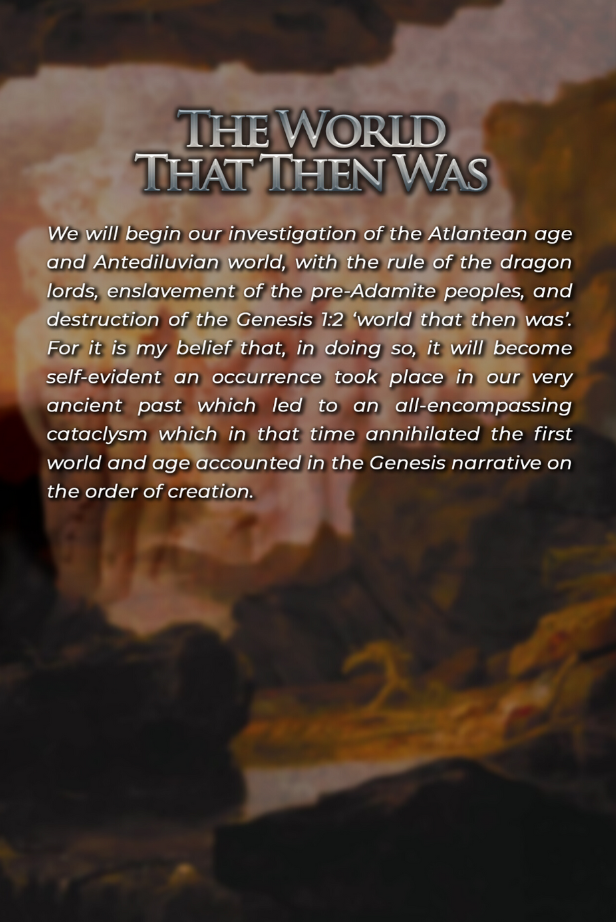 Pre-Adamites & Antediluvian World – Sacred Word Publishing
