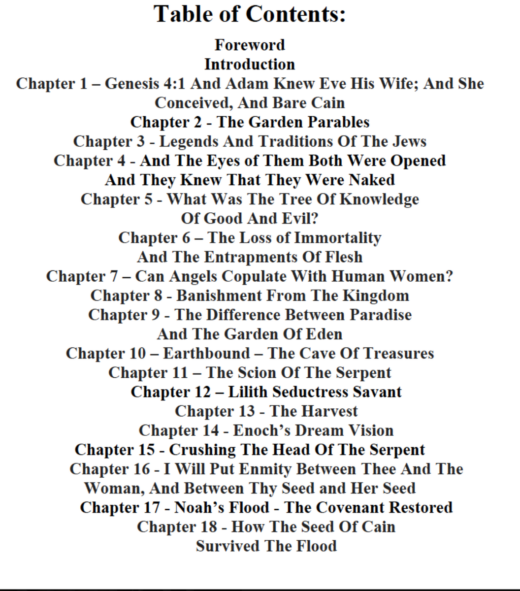 The Great Contest II: Enmity Between the Seed-lines Ebook – Sacred Word ...