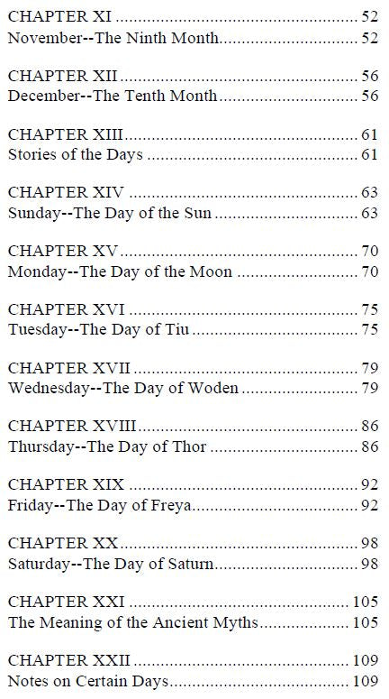 The Stories of the Months and Days Ebook – Sacred Word Publishing